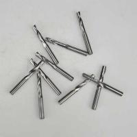 China Carbide Single Edge Spiral Milling Cutter Wood CNC End Mill Left Turn Single Edge Engraving Milling Cutter for sale
