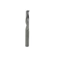 China Carbide Single Edge Spiral Milling Cutter Wood CNC End Mill Left Turn Single Edge Engraving Milling Cutter for sale