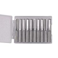 China Manufacturers High-quality Low Prices Solide Carbide Straight End Mill Wood Cutting Bits Double Flute Straight Bits for sale