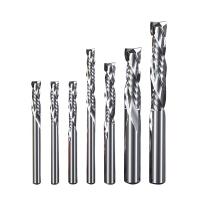 China Wholesale up and Down Cutting Double groove Milling Cutter Used for Woodworking Carving No Burrs for sale