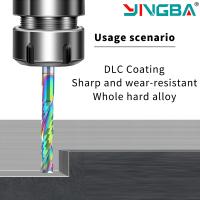 China Set for WoodworkingCNC Milling Cutter Cutting Tool Router Bit Extreme Uselife Coated Solid Carbide for sale