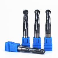China YingBa CNC Router Bits Customized Tungsten 2 Flute Endmill With Coating Solid Carbide End Mill CNC Bit for Wood Working for sale