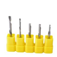 China CNC Router Bits Factory Direct Price Woodworking Tools Pre Spiral Head Left-Handed Single Flute Milling Cutter for sale