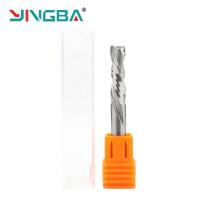 China Yingba Hot Sale Tungsten Carbide Cnc Router Bits for Wood Carving  Inserts Carbide Compression up Cut Down Milling Cutter for sale