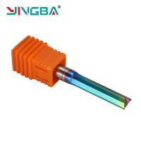 China YingBa Hot Sale Solid Carbide Two Flute Straight groove End Mill  Cnc Router Machine for Wood Milling Cutter for sale