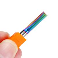 China YingBa Hot Sale Solid Carbide Two Flute Straight groove End Mill  Cnc Router Machine for Wood Milling Cutter for sale