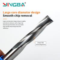 China YingBa Online Wholesale Supplier Solid Carbide Three Flute Rough End Mill for Wood  Key Hole Opener Rough Milling Cutter for sale