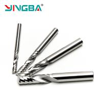 China Single Flutes Straight Router Bits for Wood CNC Engraving Tools Bits Cutters Carbide End Milling Cutter Tools for sale