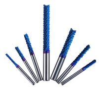 China Yingba Hot Sale Carbide PCB Cnc Corn Teeth Milling Cutter CNC Router Bits Circuit Boards Carbon Fibre Milling Cutter for sale
