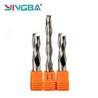 China Spiral Wood Milling  Cutting Bit  Tungsten End Mill 5mm 6mm Cnc Router Machine for sale