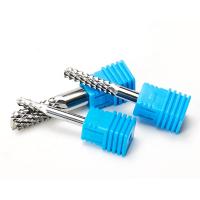 China PCB OEM Cnc  Spiral Router Bit Circuit Boards  Corn Teeth End Mill for sale