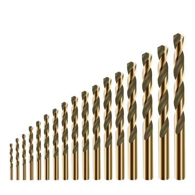 China High Quality  Twist Drill Bits for Stainless Carbon Steel Iron Metal Drilling Tools  Hexagonal Shank Spiral Drill Bit for sale