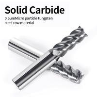 China Wholesale CNC Ying Metal Four Blade Four Slot Metal Milling Cutter Used for Metal Material Processing 45° for sale