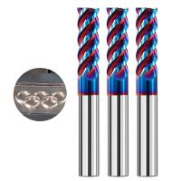 China Wholesale Four Blade Four Slot Metal Milling Cutters for Metal CNC Machining 55° for sale