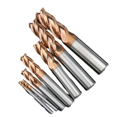 China 55° Metal Milling Cutters Tungsten  End Mill Bits For Metal ODM for sale