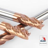 China 55° Metal Milling Cutters Tungsten  End Mill Bits For Metal ODM for sale