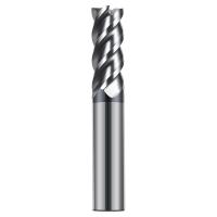 China 65 Degree US 4-edge Tungsten Steel Milling Cutter Stainless Steel Special Black-coated CNC Carbide CNC Four-edge Milling Cutter for sale