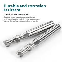 China Factory-supply Aluminum Special Use Slotting Milling Cutter HRC55 2 Flutes Carbide Milling Tool Solid Carbide Keyway End Mill for sale