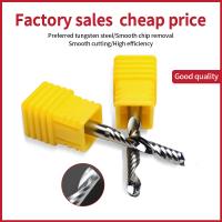 China Good Quality Cheap Price 6mm Solid Carbide Single Flute End Mill for Acrylic CNC Router Bit Wood Cutter Bit for sale