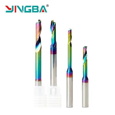 China Yingba Hot Sale Tungsten Steel Single Blade Router Bit Cnc for Aluminum Alloy Doors and windows Milling Cutter for sale