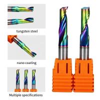 China Yingba Manufacturing Production Tungsten Steel Single Flute Aluminium End Mill for Aluminum Milling Cutter for sale