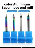 China Yingba Online Wholesale Supplier Alumminum Engraving Router Bits 2F Taper Ball Nose for Carving Aluminum Milling Cutter for sale