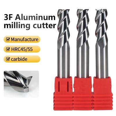 China 60HRC 65HRC Aluminum Milling Cutter  Tungsten Carbide Drill Bits For Hardened Steel for sale