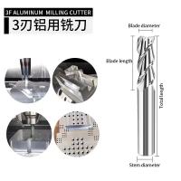 China 60HRC 65HRC Aluminum Milling Cutter  Tungsten Carbide Drill Bits For Yingened Steel for sale