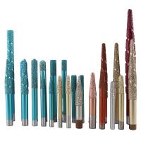 China Yingba  Carbide Flat Head Brazing CNC Stone Carving Stone Tools Embossed Lettering Marble Granite Diamond Engraving Machine Tool for sale