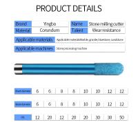 China Brazed Granite Hole Cutting Bit 60Degrees  65 Degrees Diamond Drill Bits For Stone for sale