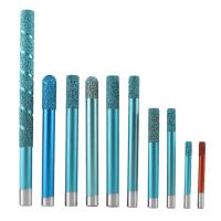 China Marble Granite Stone Drill Bit 55HRC 60HRC Brazed Stone Knife for sale