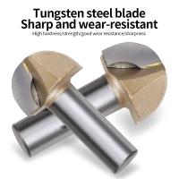 China Factory Sales 1/2 Shank Tideway Half Round CNC Router Bit Woodworking Tools Carbide Round Bottom Trimming Milling Cutter Bit for sale