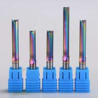 China YingBa Online Wholesale Supplier Two Flute Straight groove End Mill Solid Carbide Cnc Router Machine for Wood Milling Cutter for sale