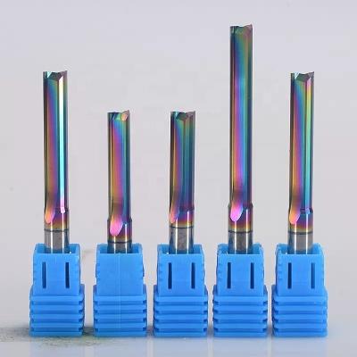 China YingBa Online Wholesale Supplier Two Flute Straight groove End Mill Solid Carbide Cnc Router Machine for Wood Milling Cutter for sale