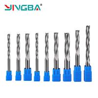 China YingBa Online Wholesale Supplier Solid Carbide Three Flute Rough End Mill for Wood  Key Hole Opener Rough Milling Cutter for sale