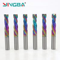 China Precision Tools DLC Coating Carbide End Mill 8mm 10mm Cnc Router Tools Bit Set for sale