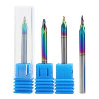 China Aluminum CNC Taper Ball Milling Cutter 2 Flutes Solid Carbide Tungsten Taper Ball Nose End Mill Customized OEM Support for sale