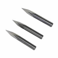 China Customizable ODM/OEM CNC Pointed Flat End Mill Triangular Milling Cutter Stone and Metal for Engraving and Milling for sale