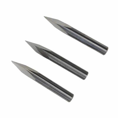 China Customizable ODM/OEM CNC Pointed Flat End Mill Triangular Milling Cutter Stone and Metal for Engraving and Milling for sale