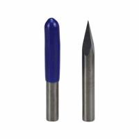 China Customizable 3.175 CNC Milling Cutter Engraving and Carving Knife with Flat End Three Edge Milling ODM & OEM Support for sale