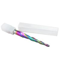 China Customizable Carving Drill Bits 2 Flutes HRC55 Ball Nose DLC  Taper Milling Cutter for sale