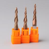 China High Frequency Welded CNC Wood Bit with Spiral Flute for 3.175/4/5/6/8/10/12mm Cutting Thickness for sale