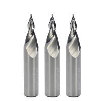 China YingBa Tungsten Carbide CNC Cutter Mini Character Carving Knife with 25° Helix Angle for Acrylic and Resin Engraving for sale