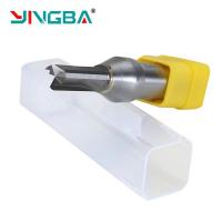 China HardBar TCT 3 Flutes Straight Bits Wood Milling Cutter Solid Carbide HRC55/60 for MDF Plywood Chipboard CNC Machine for sale