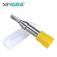 China YingBa TCT 3 Flutes Straight Bits Wood Milling Cutter Solid Carbide HRC55/60 for MDF Plywood Chipboard CNC Machine for sale