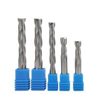 China Woodworking Milling Cutter Solid Carbide Spiral Double Edge Bit For Plywood MDF Factory Price for sale