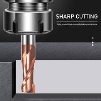 China Woodworking Milling Cutter Solid Carbide Spiral Double Edge Bit For Plywood MDF Factory Price for sale