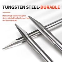 China Hotsale YingBa 2F Straight Slot Sharp Knife Tungsten Steel For Density Board,Plywood,Cork CNC Wood Bit for sale