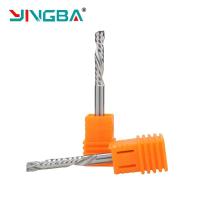 China Hotsale YingBa 1F Compression Bit Tungsten Steel 6*22*50 For Density Board,Particle Board,Yingwood CNC Wood Bit for sale