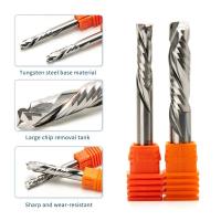 China Hot sale Ying Ba  Double Flute Composite End Mill 6*22*50, suitable for MDF, particleboard, veneer boards, and raw wood. for sale